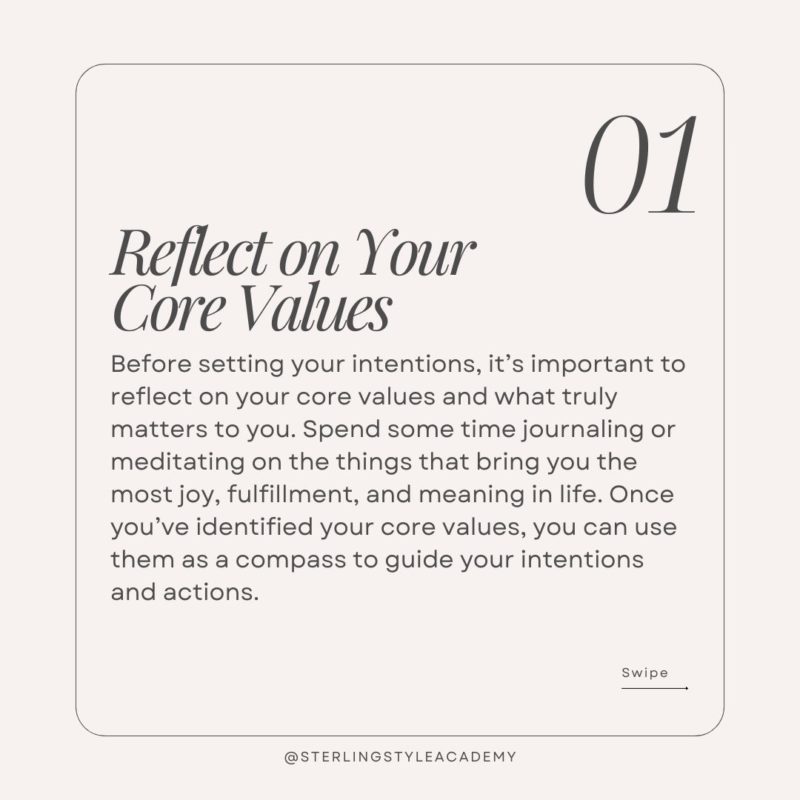 How to Manifest Your Goals: Examples of Intention Setting | Sterling ...