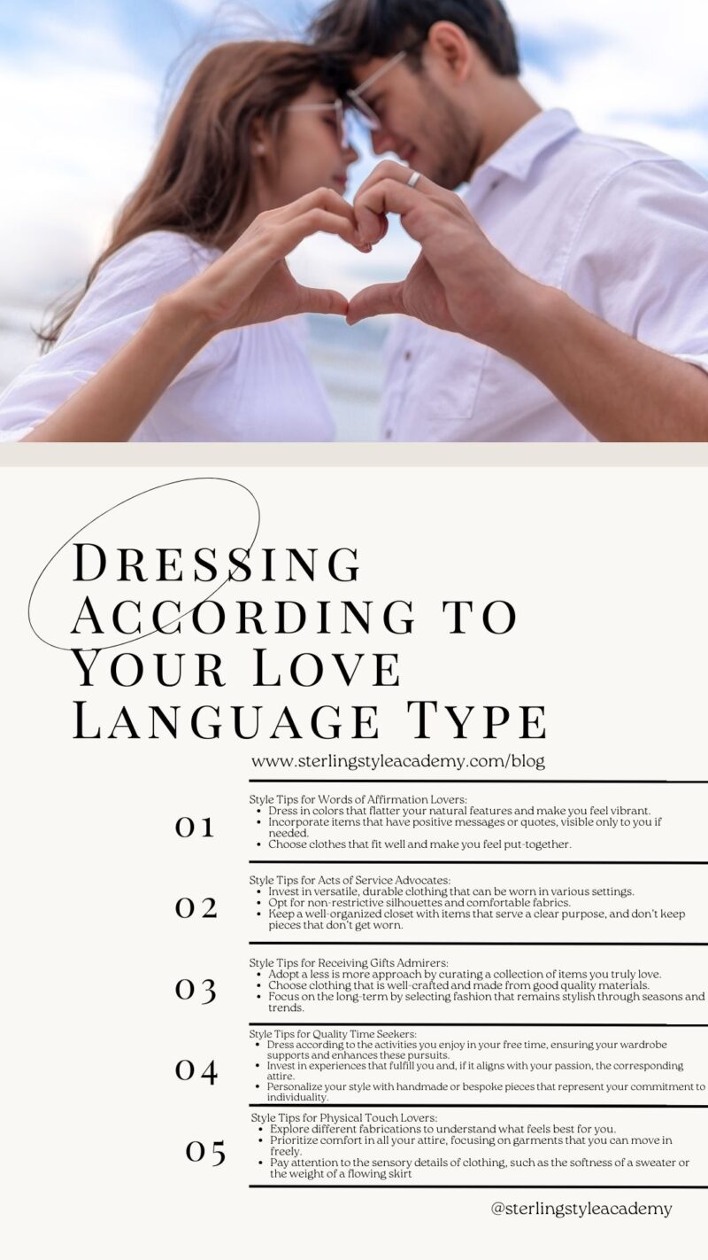 Dressing According to Your Love Language Type | Sterling Personal ...