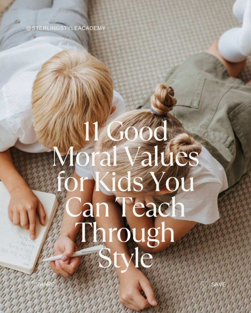 Fashioning the Future: Teaching Core Values to Kids Through Style ...