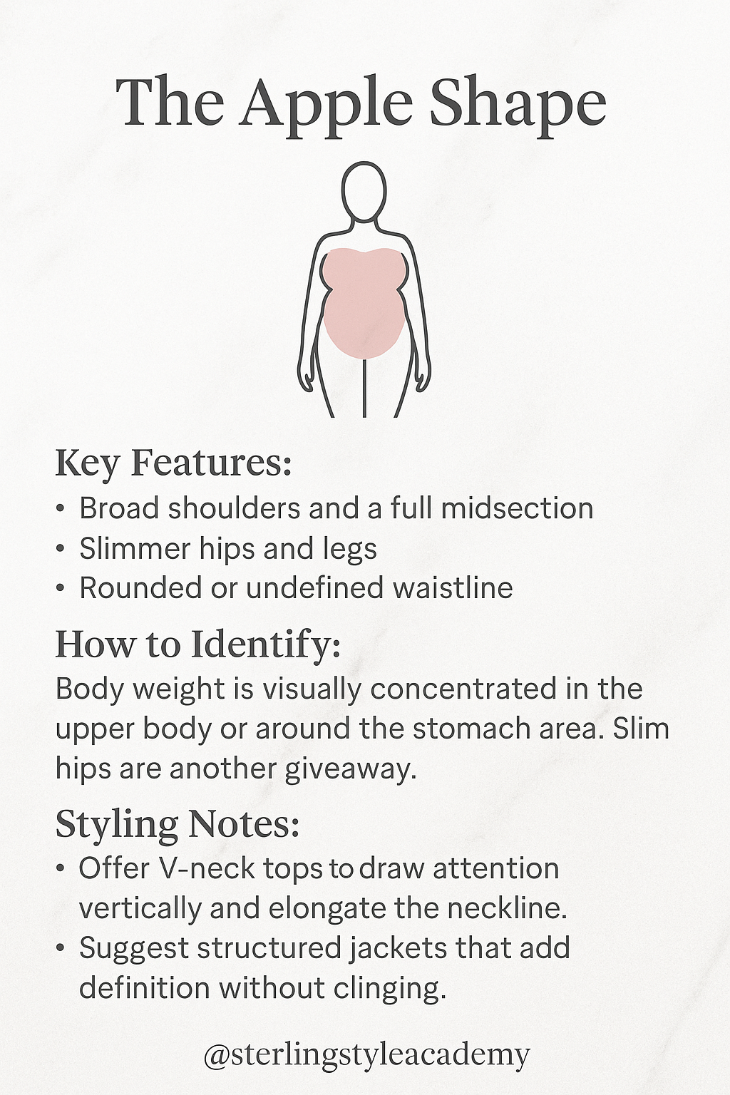 How to Identify Your Body Shape: A Guide for Stylists and Beauty ...